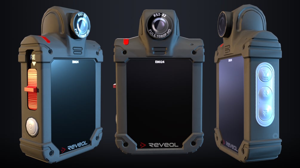 Reveal body cam GTA 3D game ready model