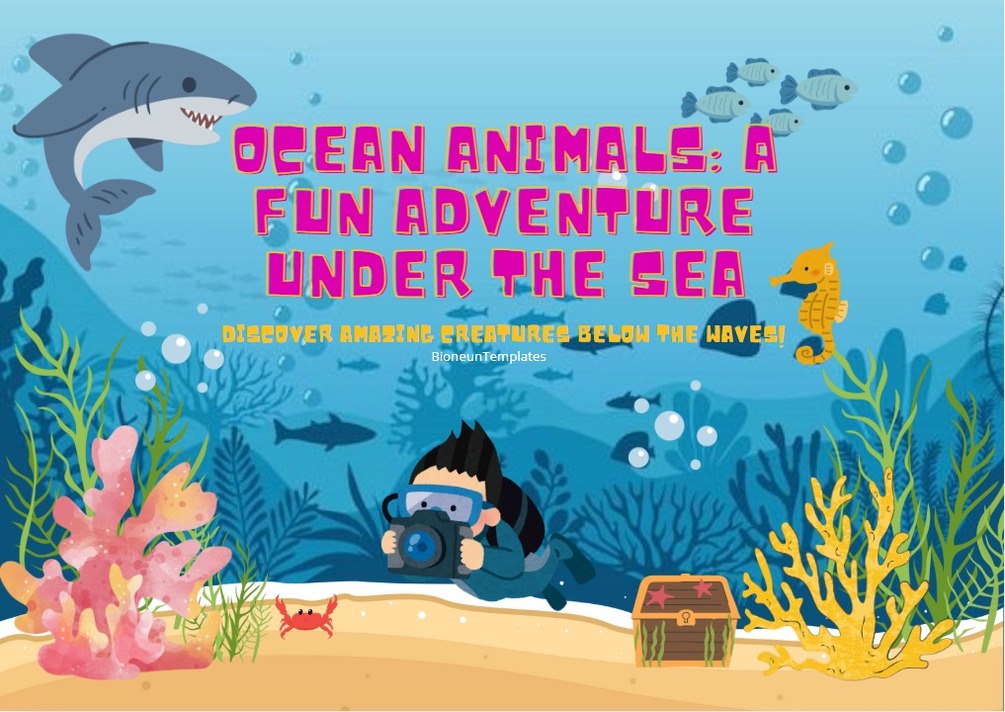 Ocean Animals: A Fun Adventure Under the Sea