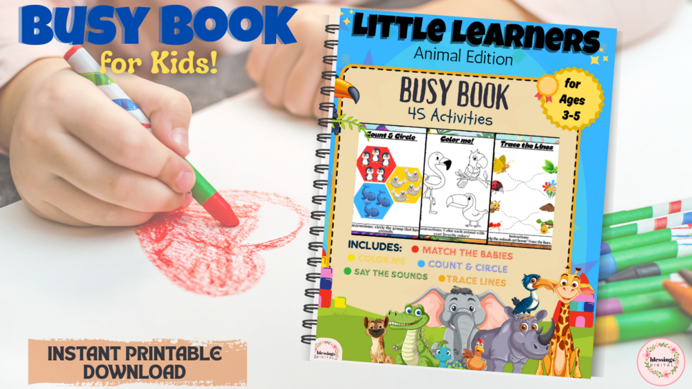 ACTIVITIES / BUSY BOOK FOR KIDS