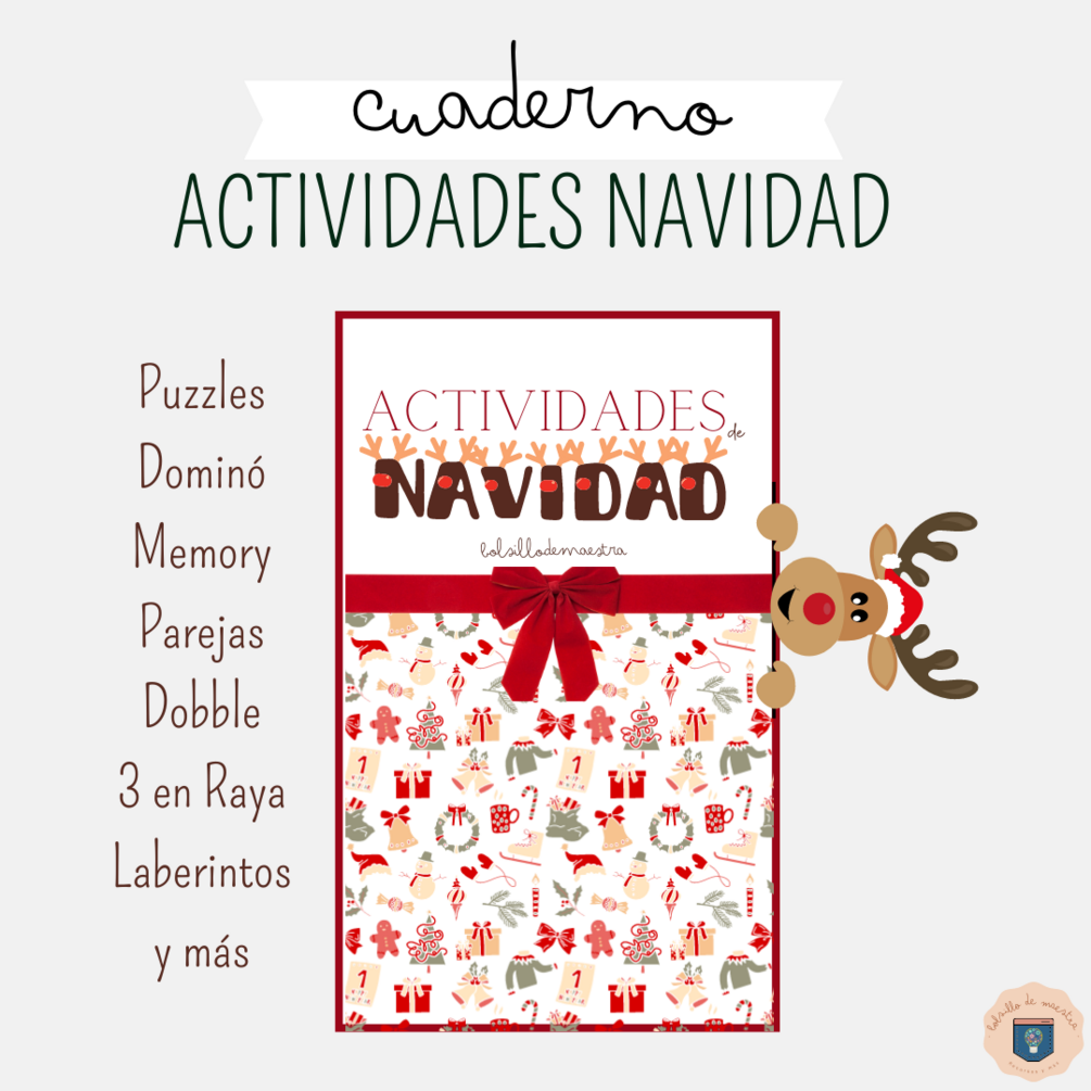 Cuaderno Actividades Navidad
