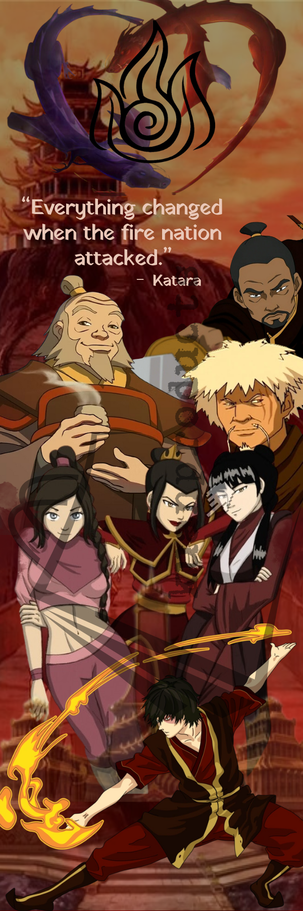 Bundle ATLA (Avatar The Last Airbender) inspired Bookmarks