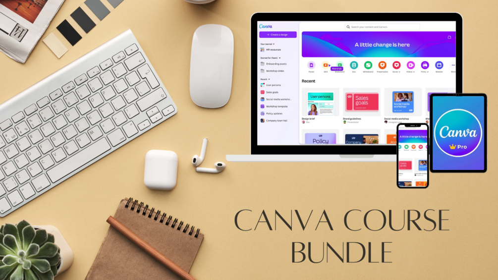 Canva Course with CANVA Pro Edu 3-Year Access