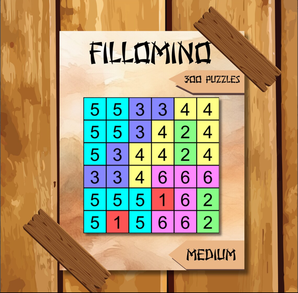 Fillomino Puzzle Sample