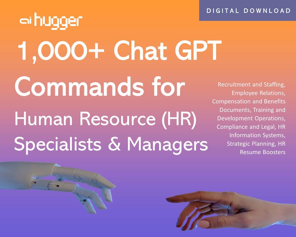 1,000+ Chat GPT Commands for Human Resource Specialists & HR Managers ...