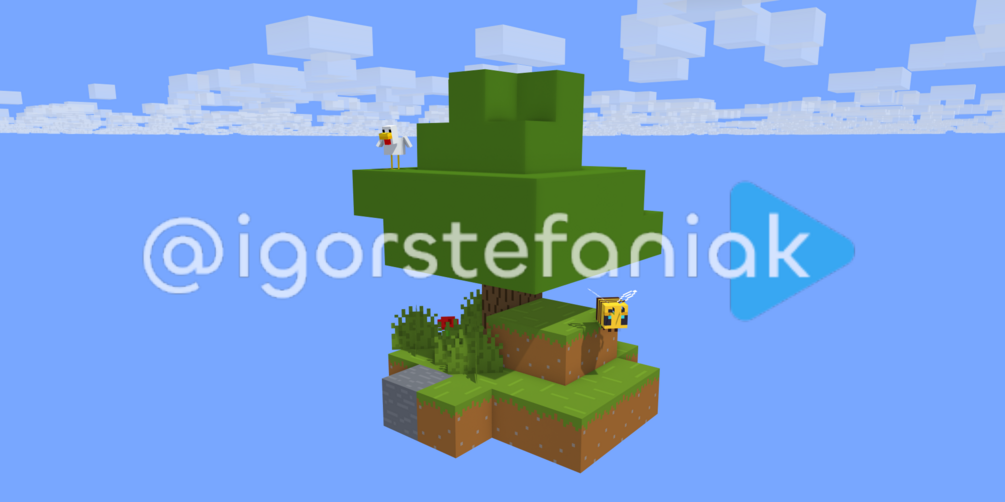 [PNG] Minecraft Picture - Floating Island