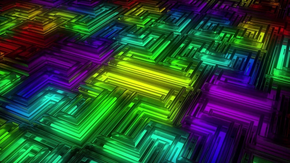 Multi-Hilbert Neon Glass (1080p60 DXV/HAP/MP4)