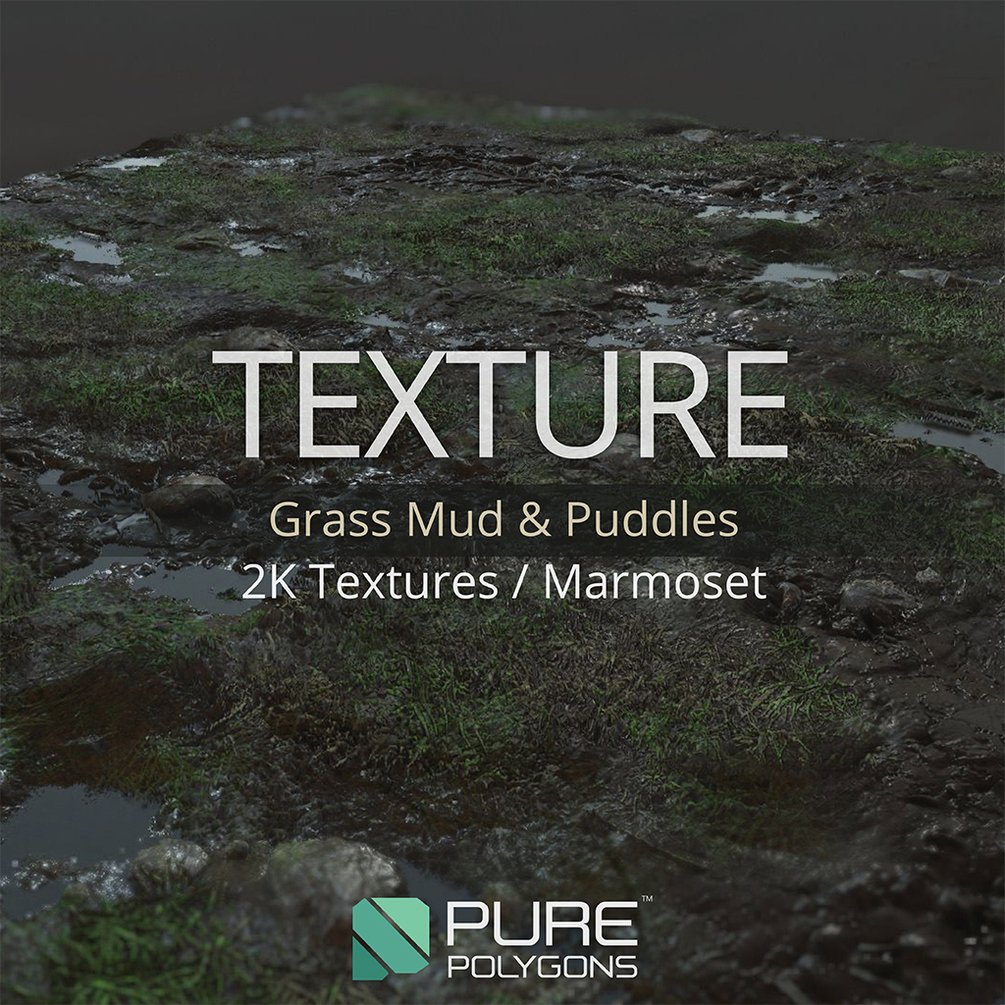 Textures - Grass Mud & Puddles