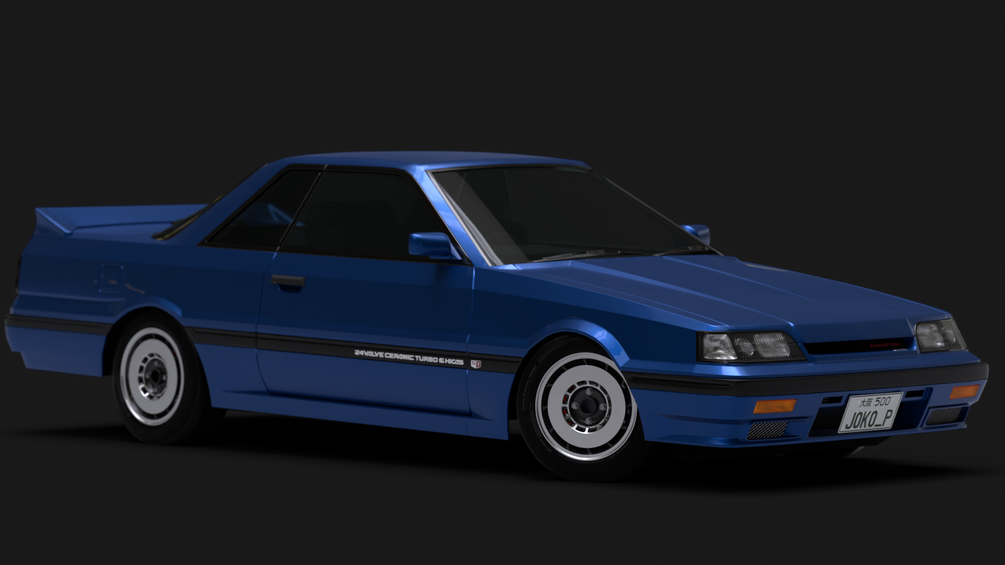 Nissan Skyline R31 GTS-R 3D Model