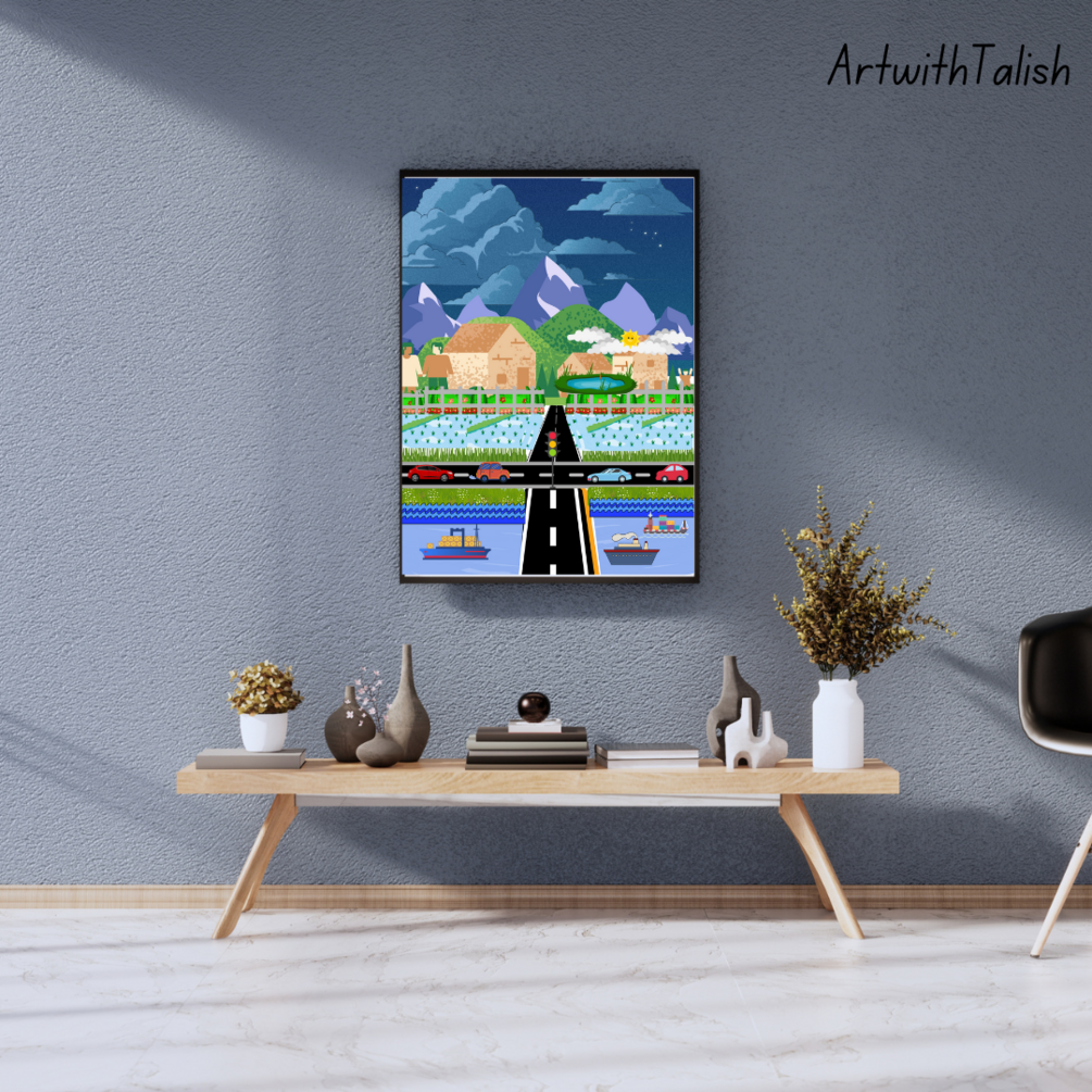 Perfect Wall Art Paint | Download in all formats...