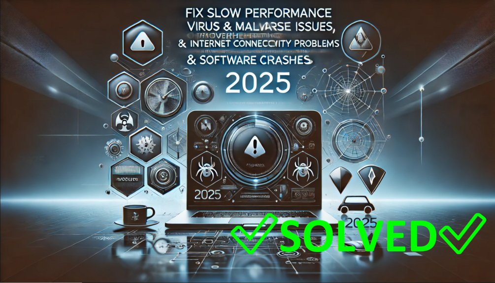 Fix Slow Performance, Virus & Malware Issues, Overheating, Internet ...