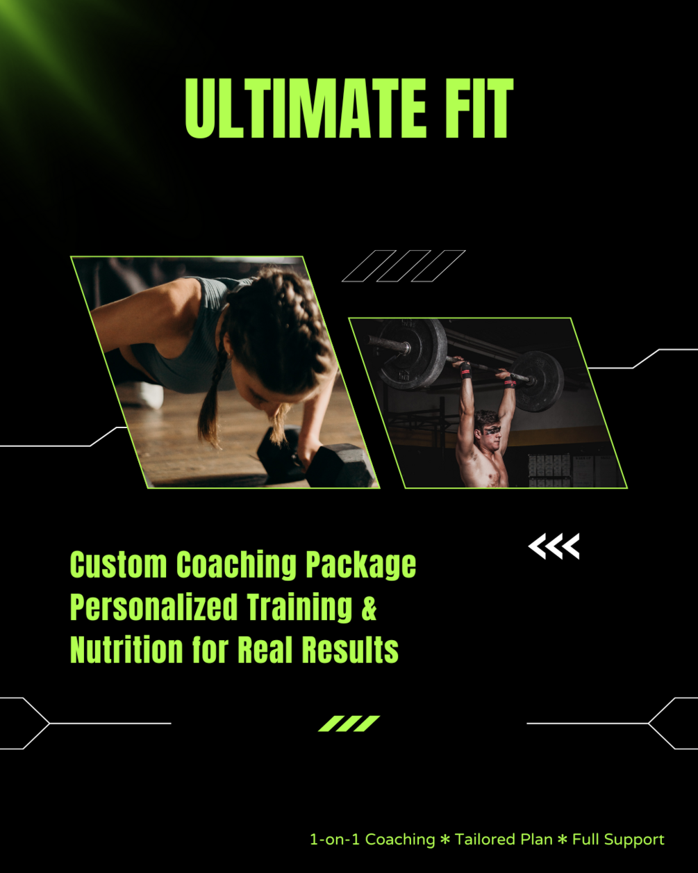 💪ULTIMATE FIT – Custom Coaching Package