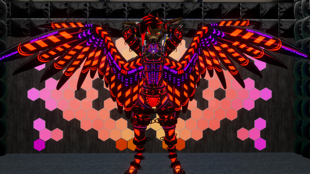 Rexouium Latex Drone Suit