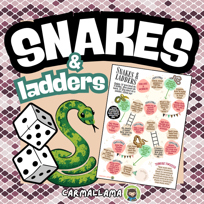 Snakes and Ladders/ Serpientes y Escaleras