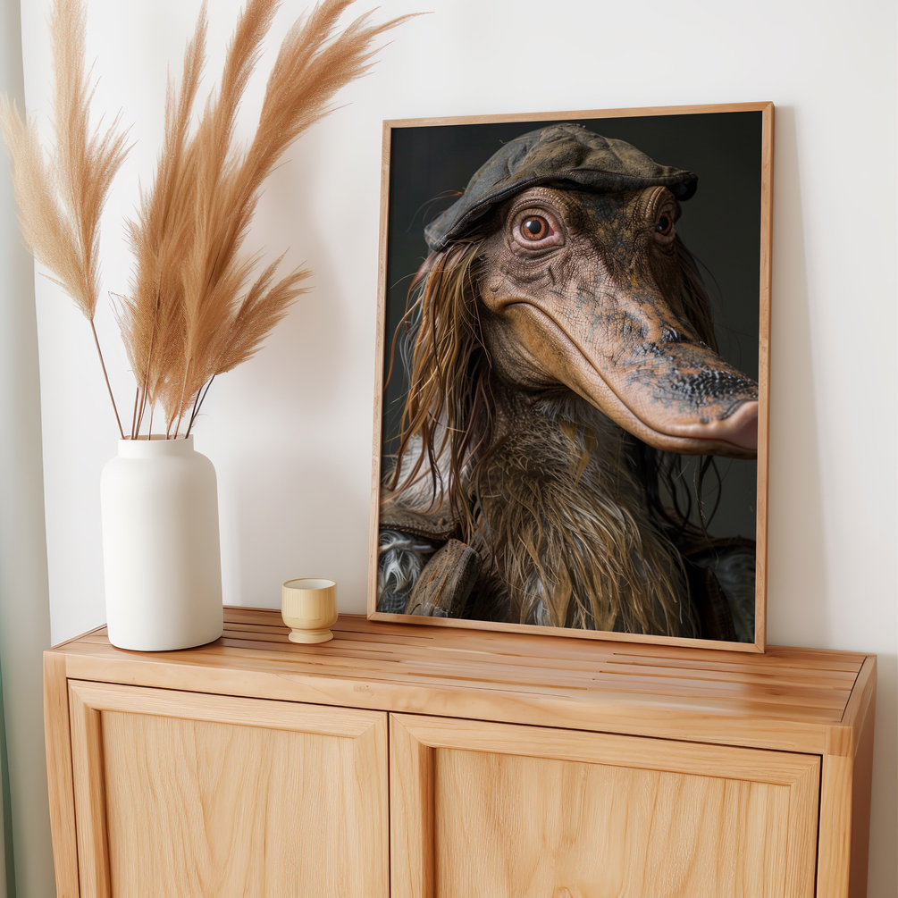 Man Platypus | DIGITAL DOWNLOAD | human-animal fusion | neomorph wall ...