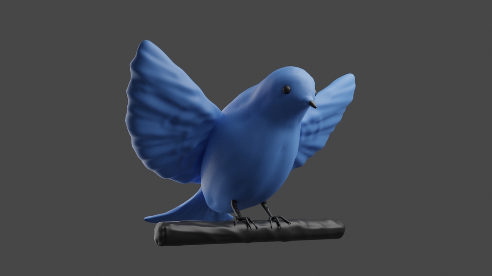 BLUEBIRD 3D Model