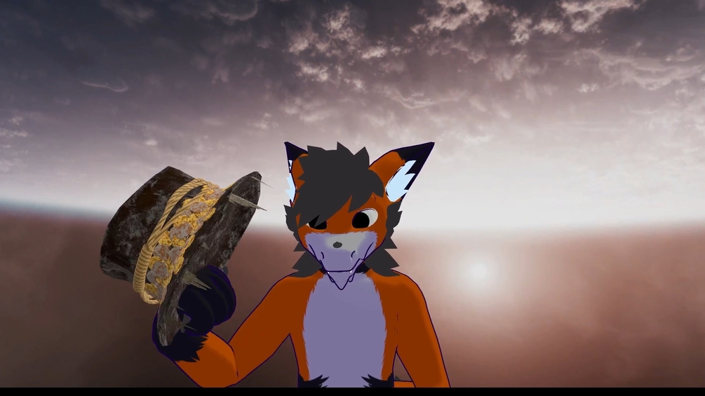 Drowned Rat Hat for VRC + FBX 3d model