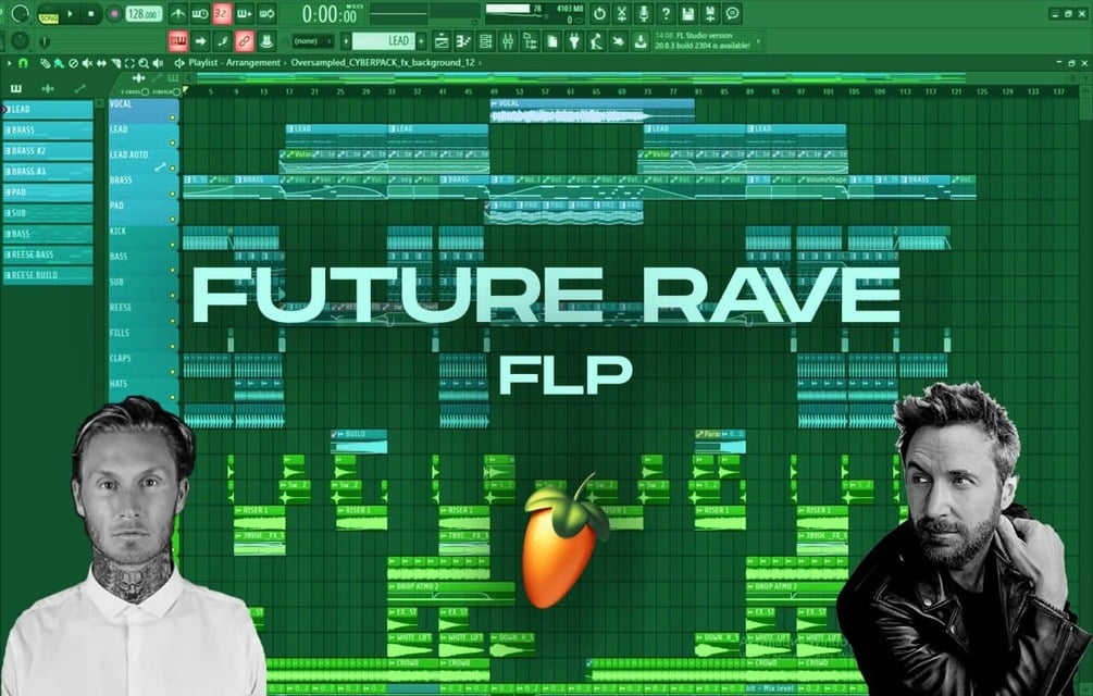 R.S. - FUTURE RAVE FLP #2 (STEMS+PRESETS+MIDI+SAMPLES)