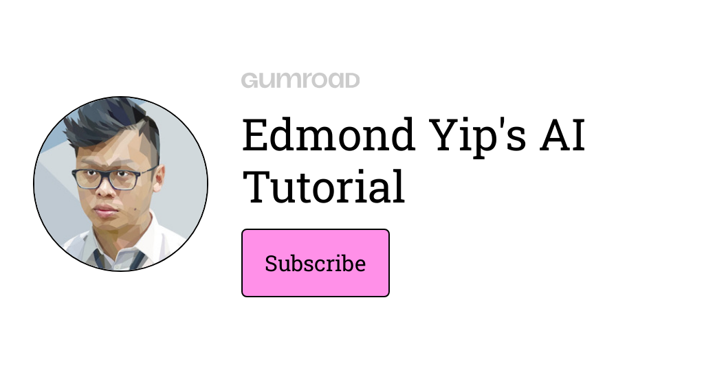 Edmond Yip's AI Tutorial