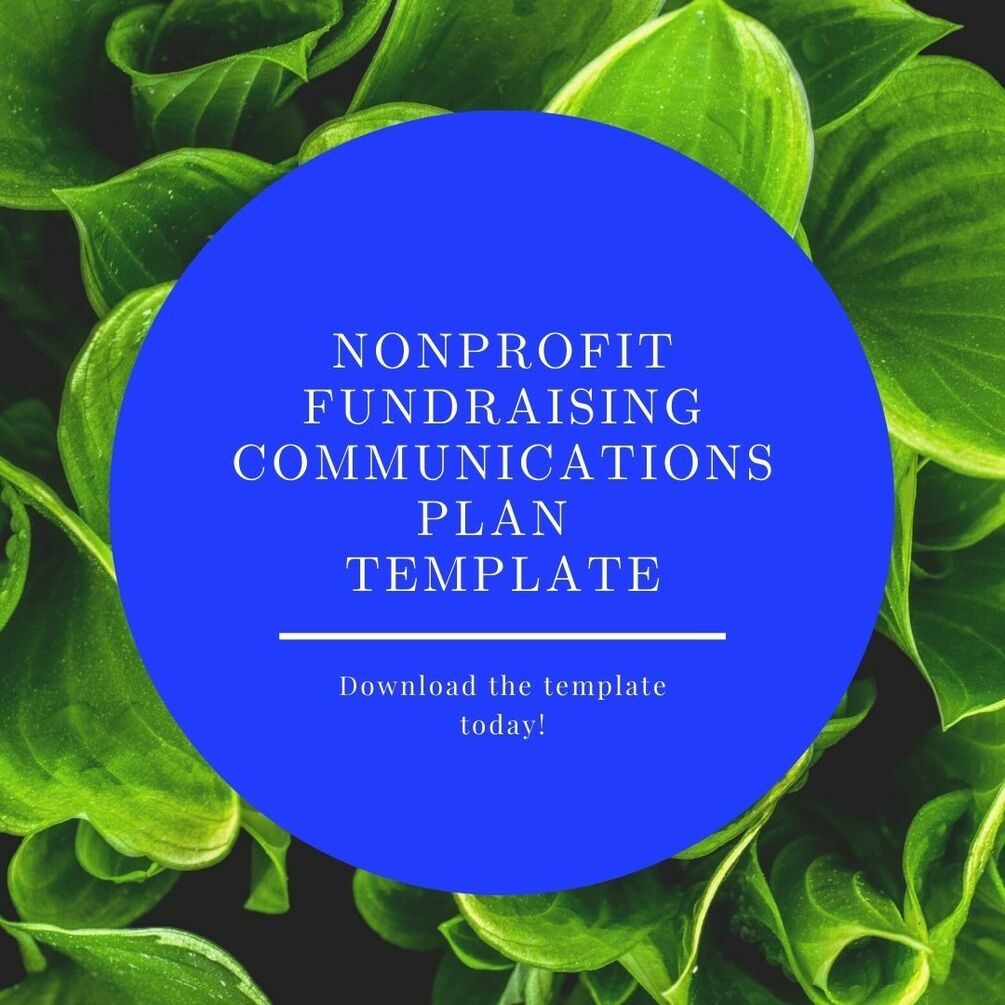 Nonprofit Fundraising Communications Plan Template