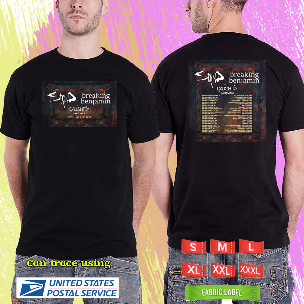STAIND AND BREAKING BENJAMIN FALL TOUR 2024. BREAKING BENJAMIN TOUR ...