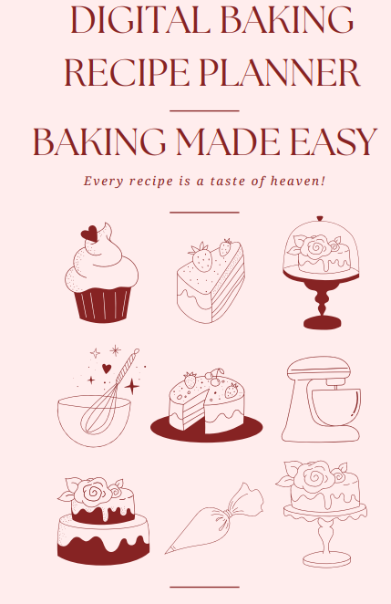 DIGITAL BAKING RECIPE PLANNER