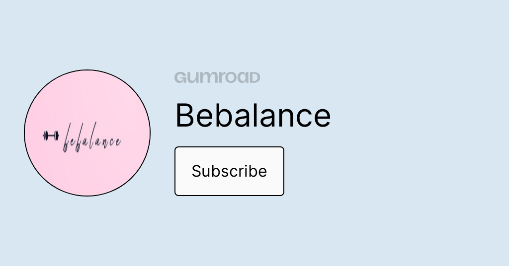 Bebalance