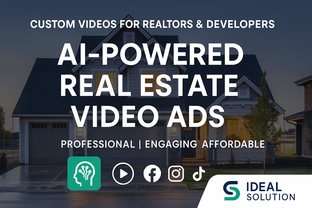Ideal Video Ad for Real Estate — AI-Designed Property Videos