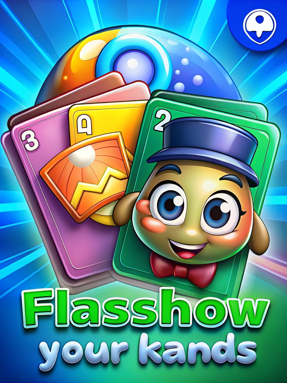 flach cards -kawai fruits