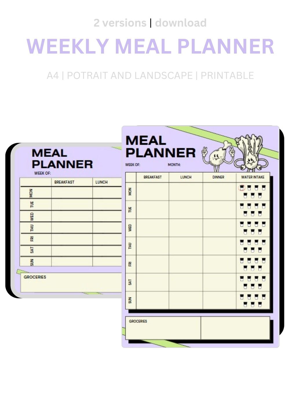 Weekly Meal planner-Ultimate helper!