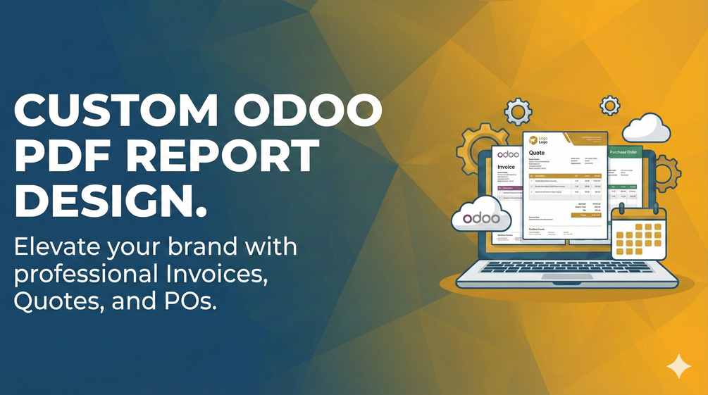 Custom Odoo PDF Report Design (Invoice/Quote/PO)