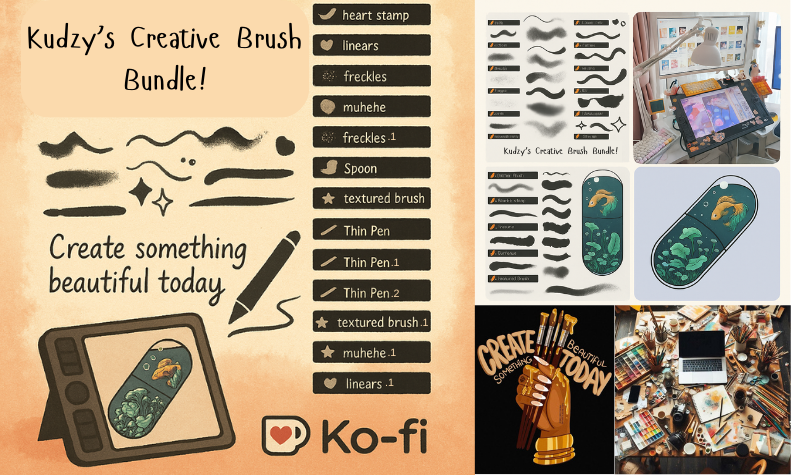 Kudzy's Molding Pen Brush Set