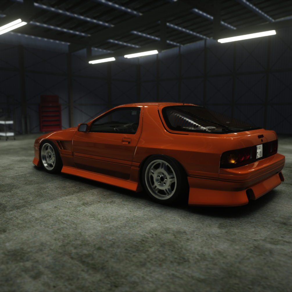 BN Sports Type 2 RX7 FC Bodykit (fits GT7 base)