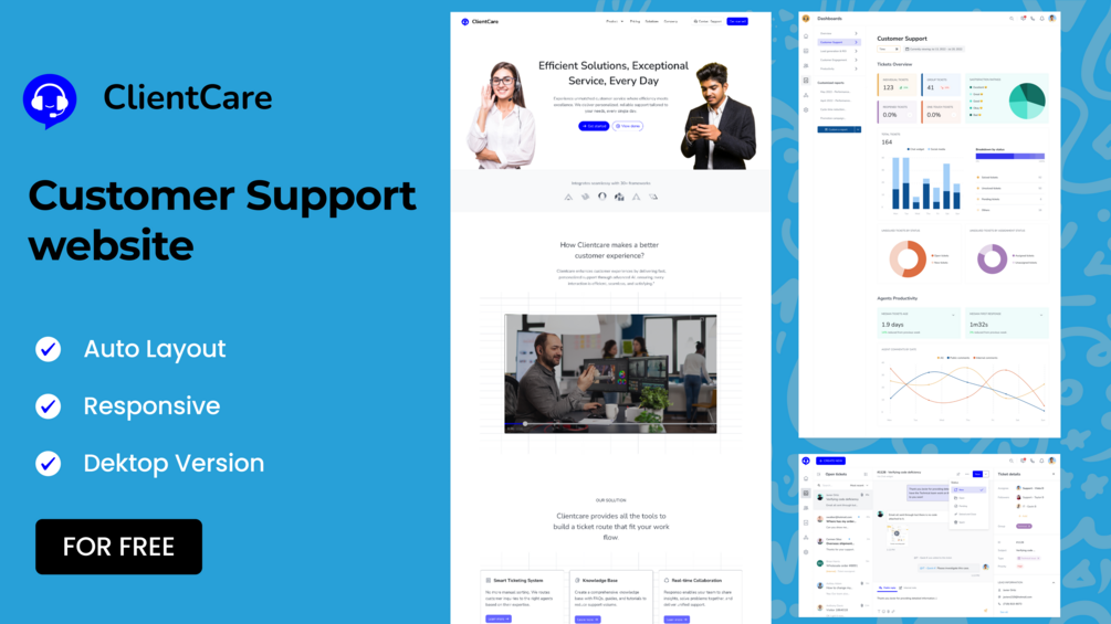 customer Support Website