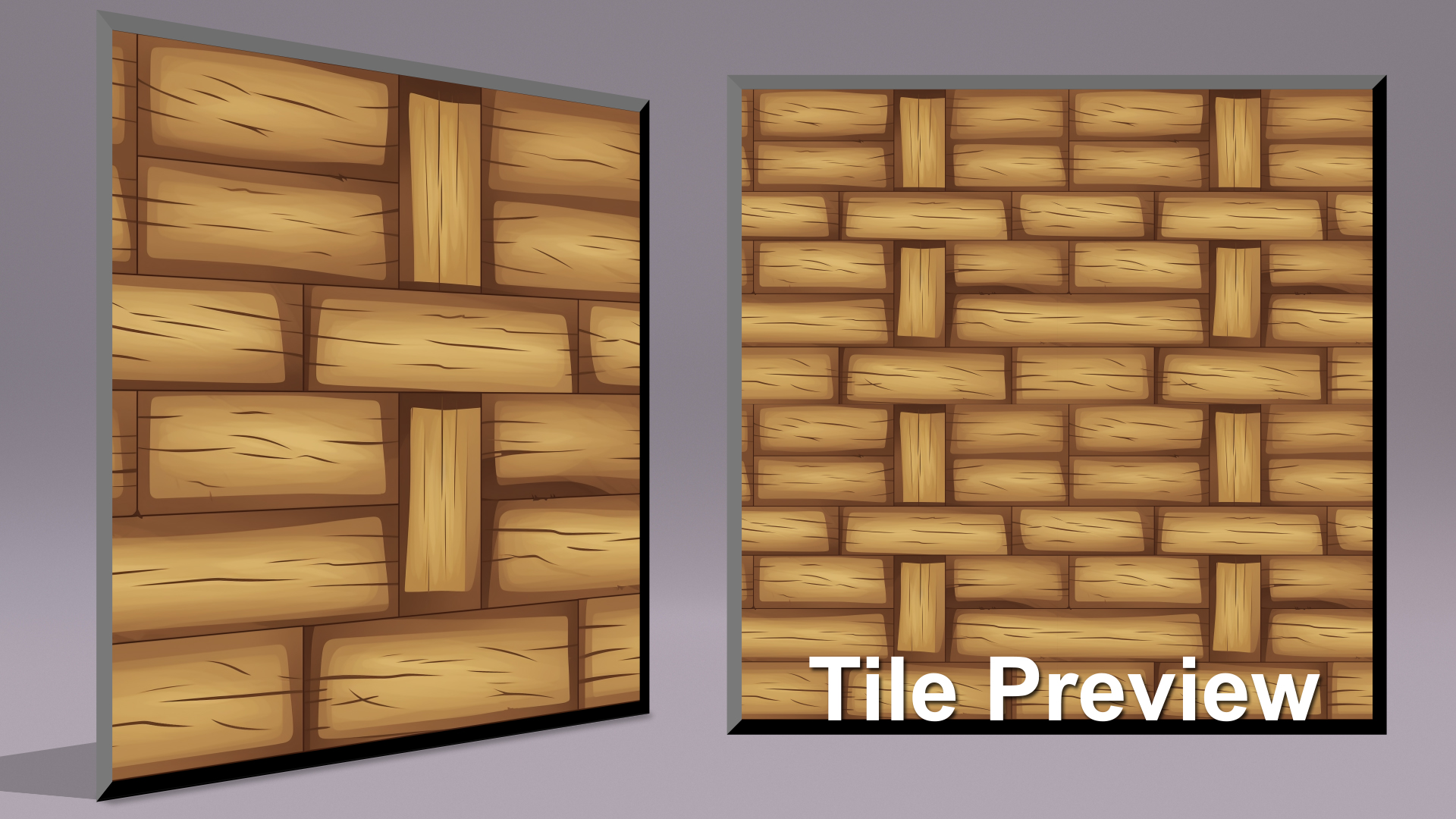 Cartoon Wood Textures Pack 50 - 10x PNG