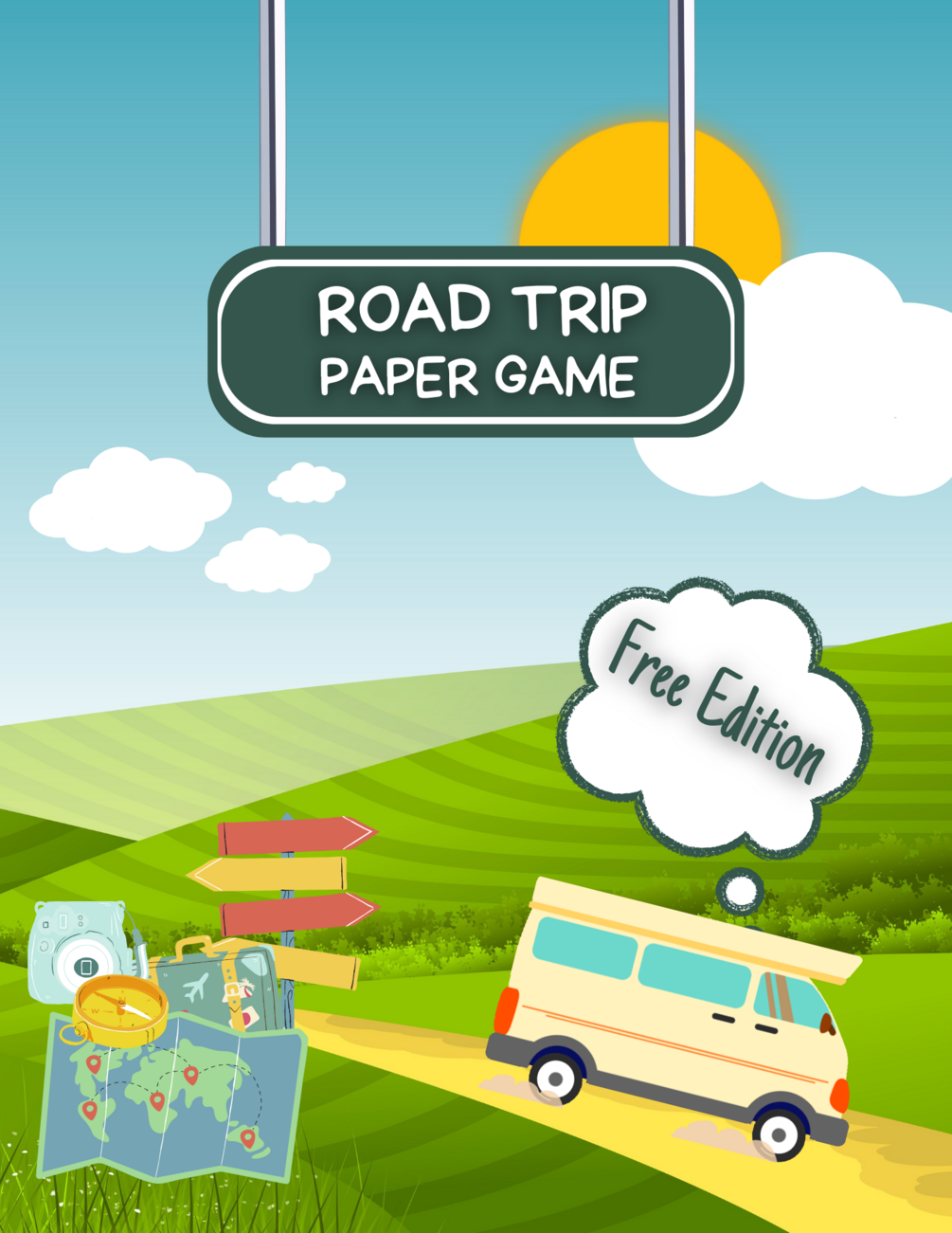 Road Trip Paper Game Book: TwixT