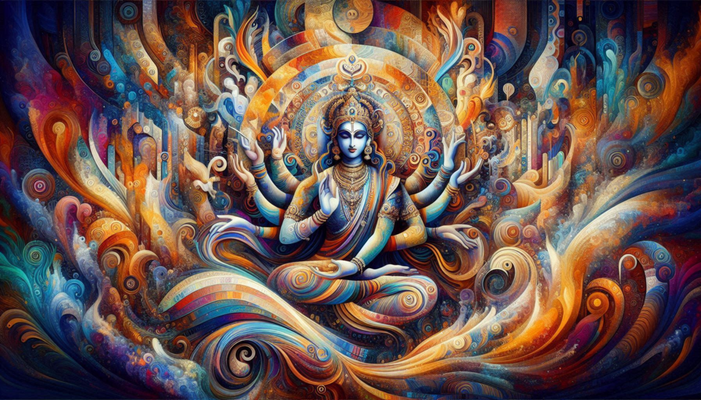 🌟 Divine Inspiration: Lyrical Abstraction of Gods 🌟