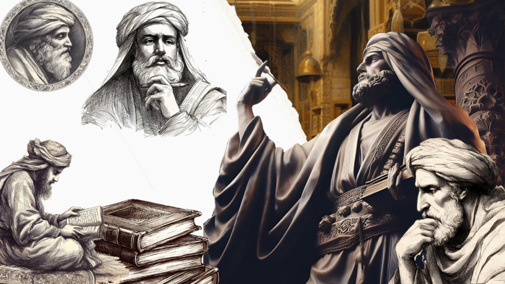 Ancient Arab Poets Illustration Pack – Vintage Style