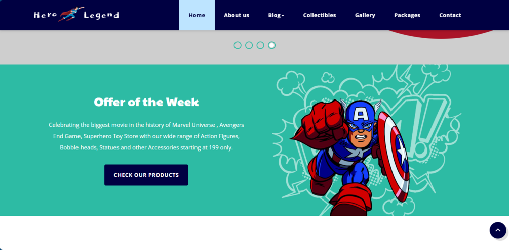 Hero Legend - Responsive HTML5 Template