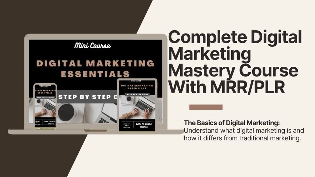 Digital Marketing Essentials Mini Course Digital Marketing for ...