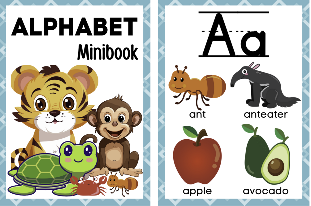 ALPHABET FLASHCARDS LETTERS A-Z FOR KIDS