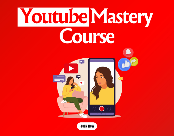 learn excellent blueprint of youtube mastery and start earning.