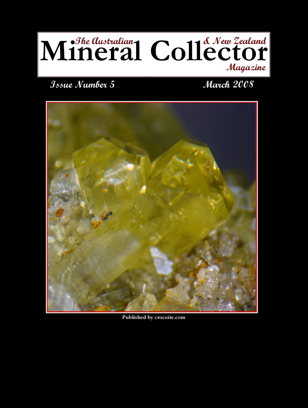 Australian & New Zealand Mineral Collector Magazine No.5