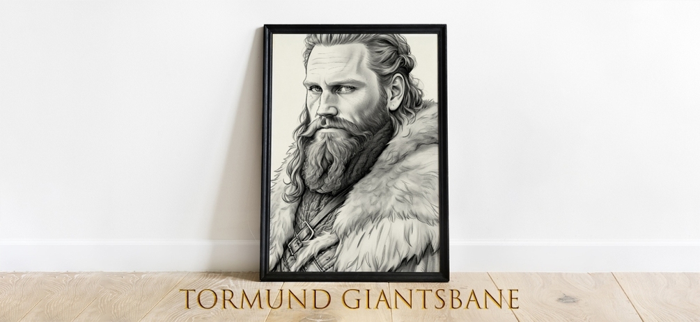 Tormund Giantsbane Character Portrait (Game of Thrones)