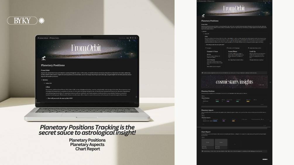 Astrology Notion Dashboard