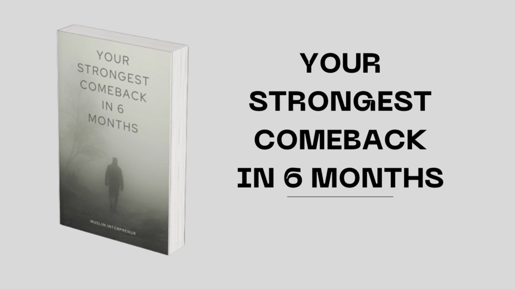 Your strongest comeback in 6 month