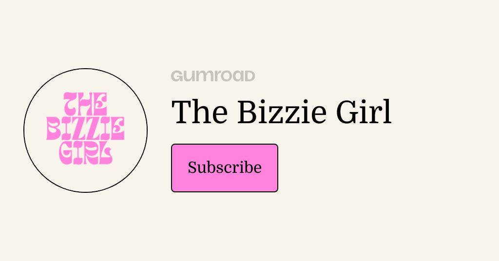 The Bizzie Girl