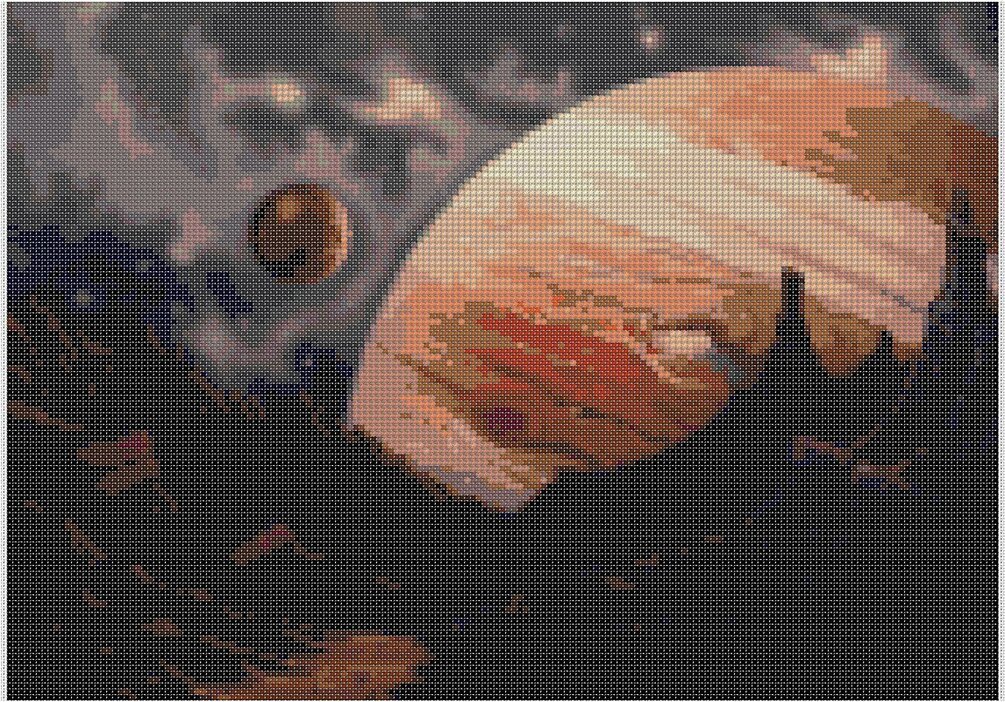 cross stitch pattern Gwt-056c