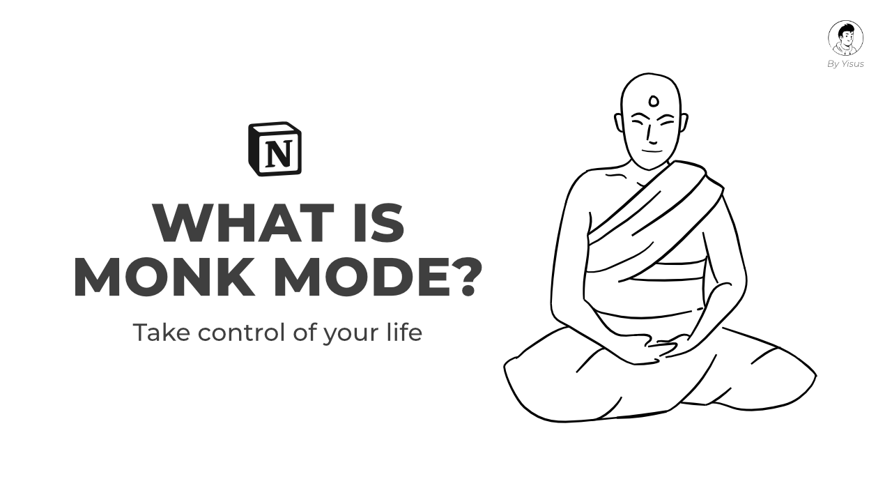 What is Monk Mode? Take control of your life | New video - Yisus