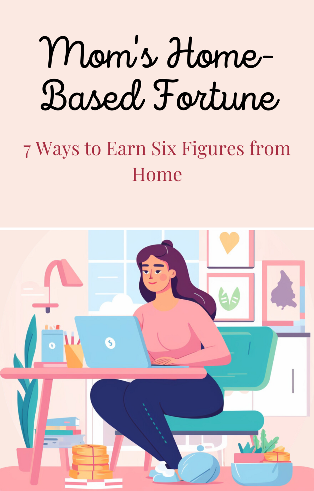 Mom's Home-Based Fortune: 7 Ways to Earn Six Figures from Home