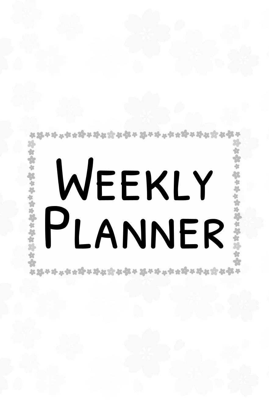 WEEKLY PLANNER (CHERRY BLOSSOM)